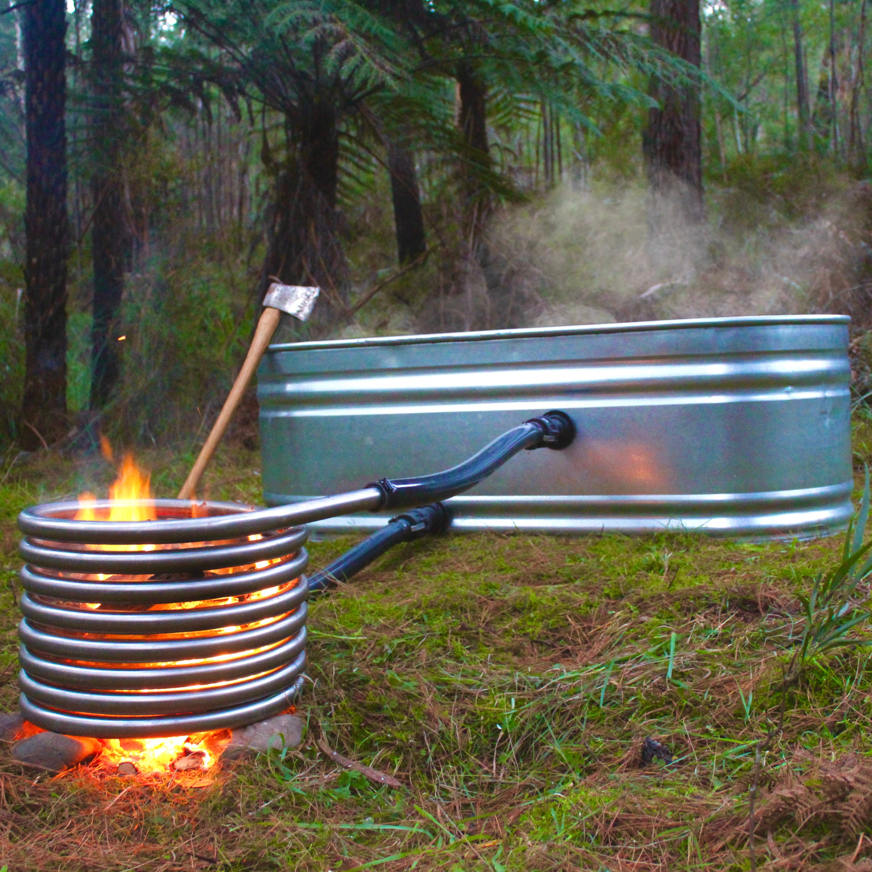 Wood Fired Coil Kit – Barrel Tubs